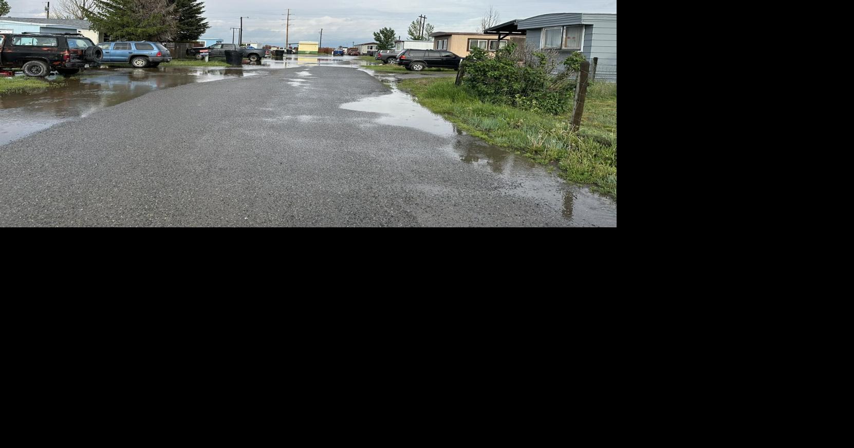 Flooding impacting residents at Pele Park in East Helena | Helena News ...