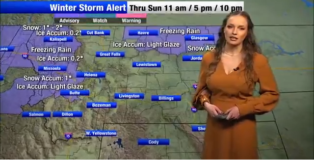 Freezing rain in your area may make roads SLICK! | Montana Local ...