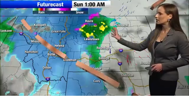 Snow continues tonight & rainy spots expecting snow | Montana Local ...