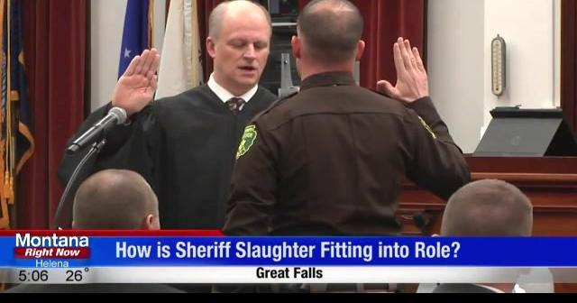 Sheriff Jesse Slaughter says he is fitting into new role nicely | Great ...