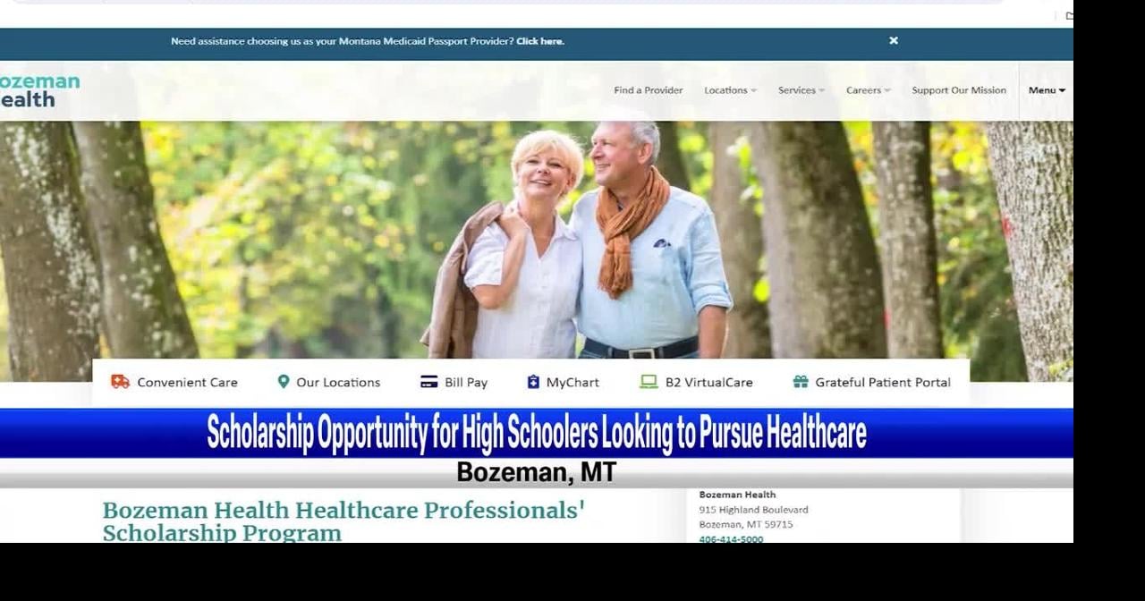 Scholarship opportunity for Bozeman area students interested in health ...