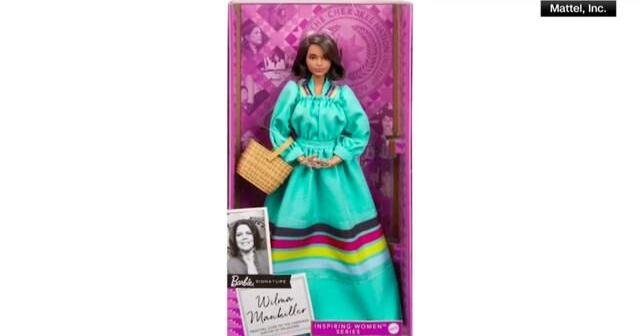 New Barbie honors first female principal chief of Cherokee Nation Wilma ...