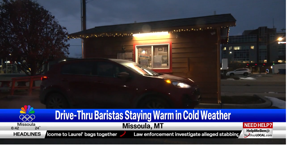 Bitterroot Beanery barista happy to open her window despite cold ...