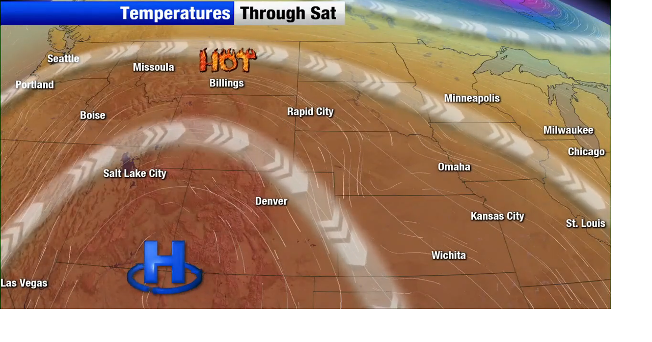 Heat wave transitions to rain and cooler temperatures | Montana Local ...