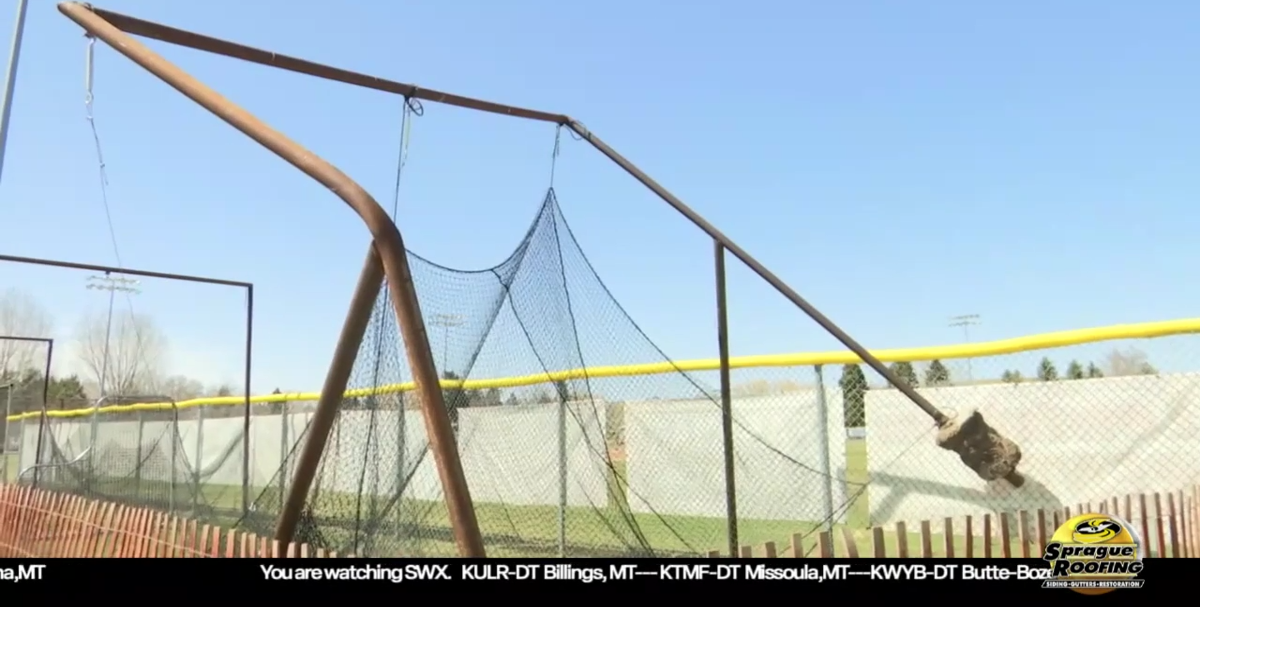 April Snowstorm Leaves Redbirds Batting Cages Battered and Broken ...
