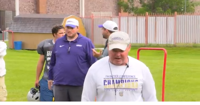 Mic'd Up: Carroll Football Head Coach Troy Purcell | Frontier ...
