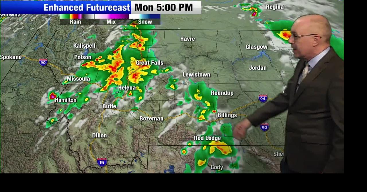 Summertime thunderstorms and heat early this week | Montana Local ...