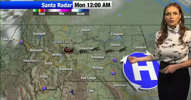 Perfect Flying Weather for Santa! | Montana Local Weather ...