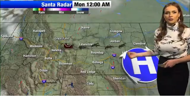Perfect Flying Weather for Santa! | Montana Local Weather ...