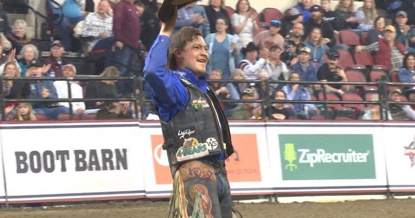 Browning's Dakota Louis wins PBR Cooper Tires Invitational in Billings ...