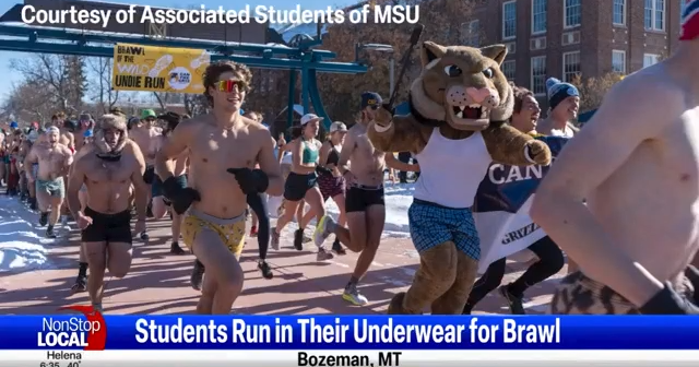 MSU Undie Run supports Can the Griz | Bozeman News | montanarightnow.com