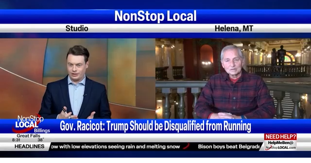 Former MT Gov Marc Racicot interviewed on why he signed brief to SCOTUS ...