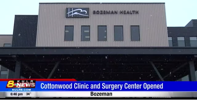 Bozeman Health Cottonwood Clinic and Surgery Center opened | Bozeman ...