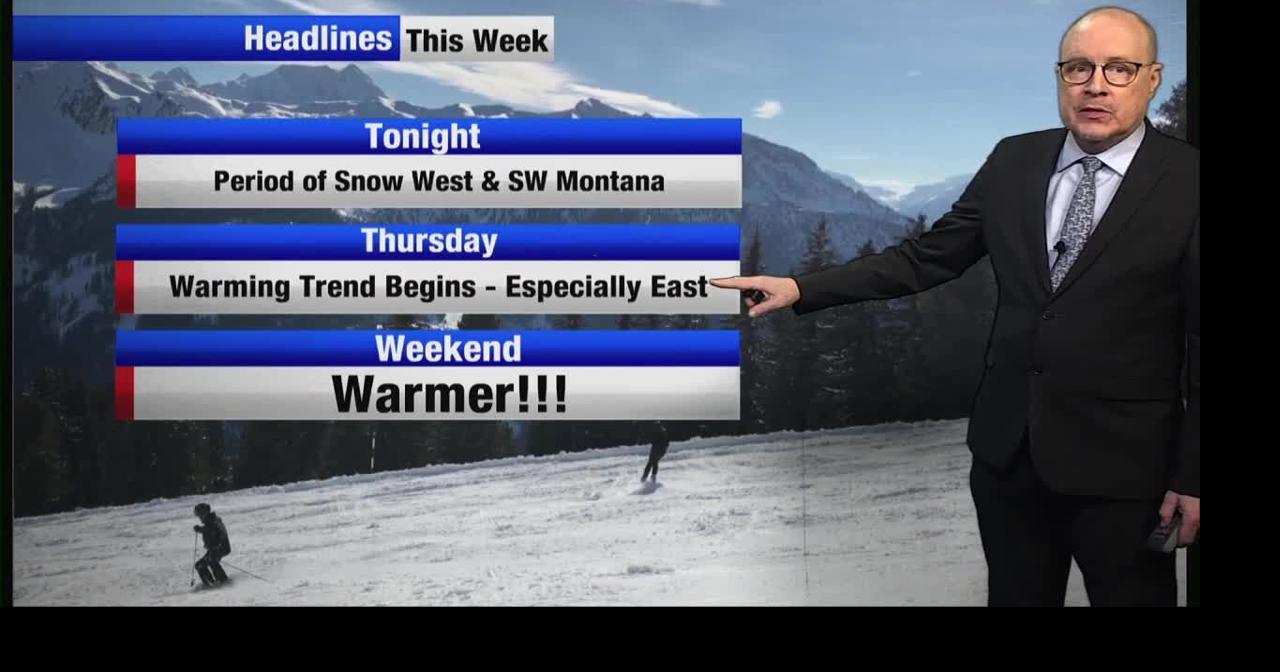 Accumulating snow possible across western and southwest Montana ...