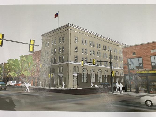 Suite rental space available, new windows coming for downtown bank ...