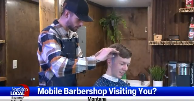 Man of the Woods Barbershop brings haircuts to rural towns and cities ...