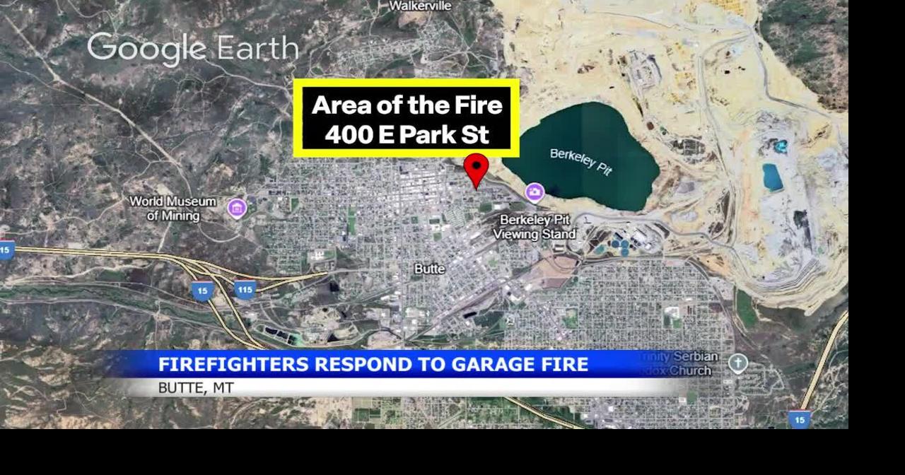 Garage fire quickly contained on E. Park Street in Butte | Butte News ...