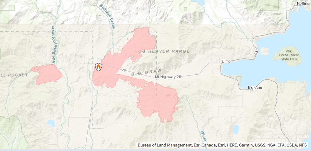 Lake County Sheriff's Office evacuating residents south of Highway 93 ...