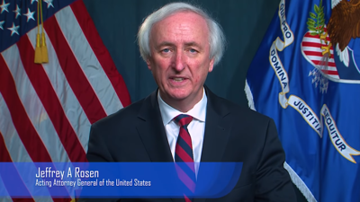 Attorney General Rosen: 'the world will witness an orderly and peaceful ...