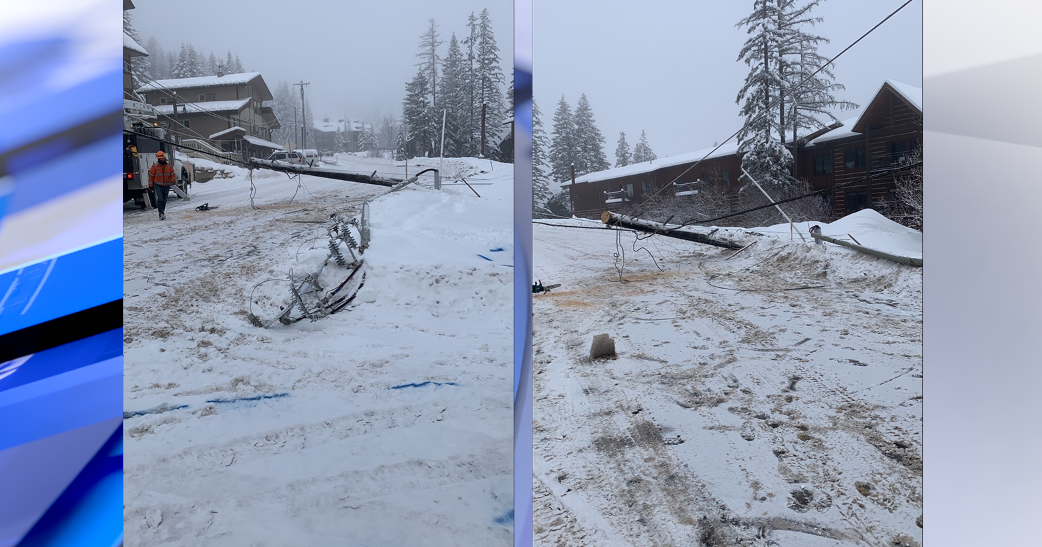 Power restored after an almost full day outage in the Big Mountain area ...