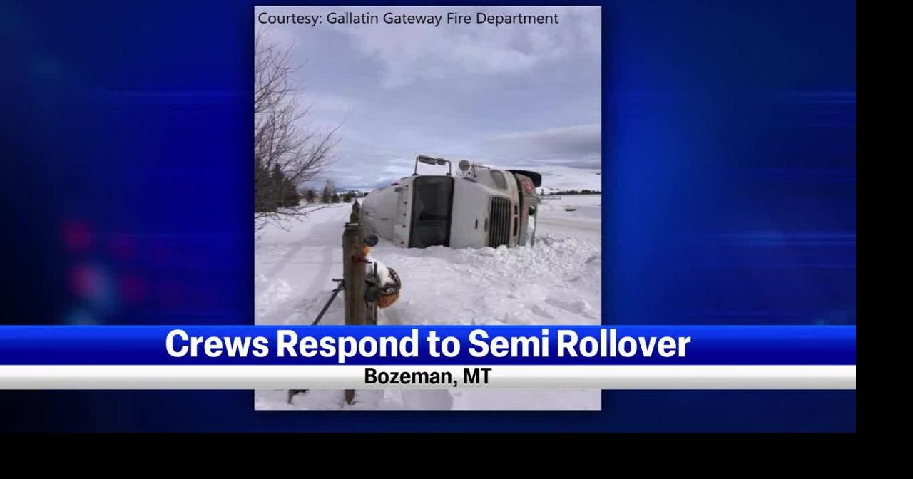 Fire crews respond to rollover accident in Gallatin Gateway | Bozeman ...