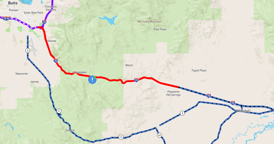 MDT: Homestake Pass on I-90 reopens | Butte News | montanarightnow.com
