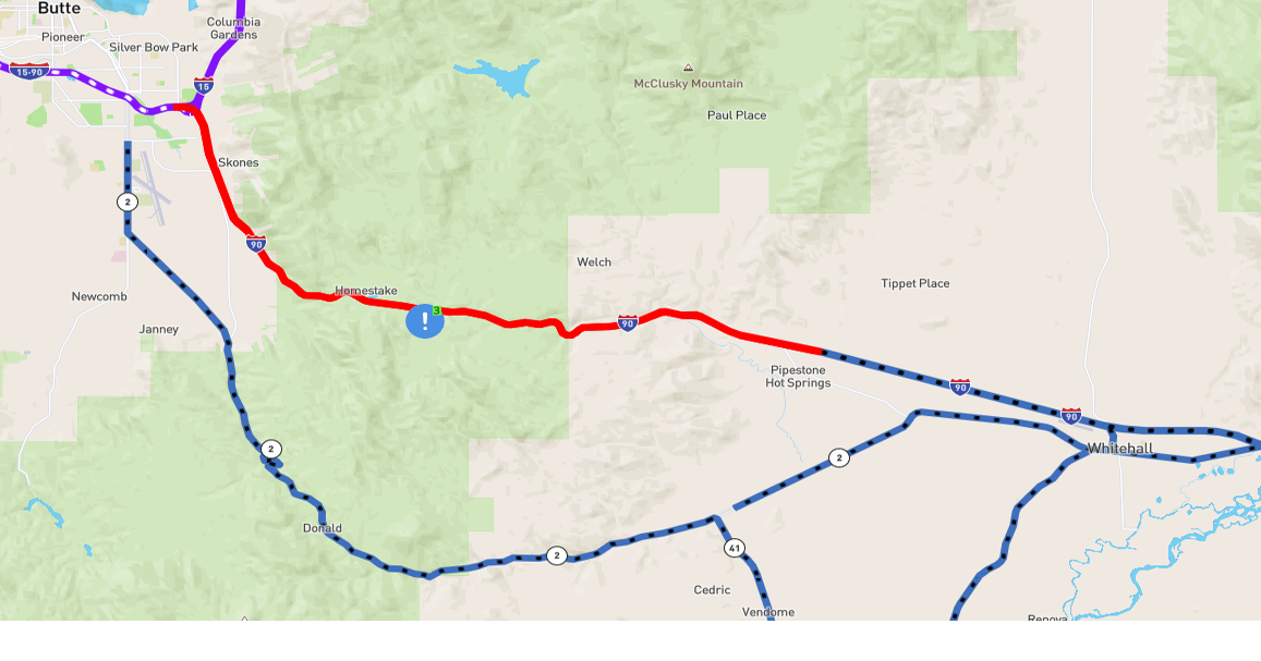 MDT: Homestake Pass on I-90 reopens | Butte News | montanarightnow.com