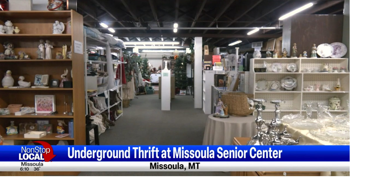 Missoula Senior Center home to the Underground Thift Shop | Missoula ...