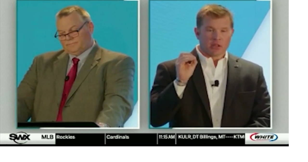 Senator Jon Tester and Senatorial Candidate Tim Sheehy face-off in ...