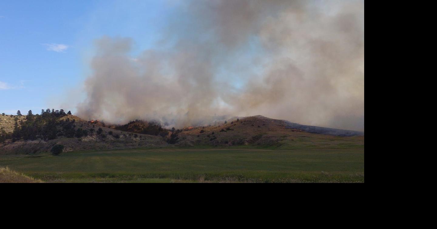 Rosebud County Fire crews on scene of lightning-caused fires on West ...