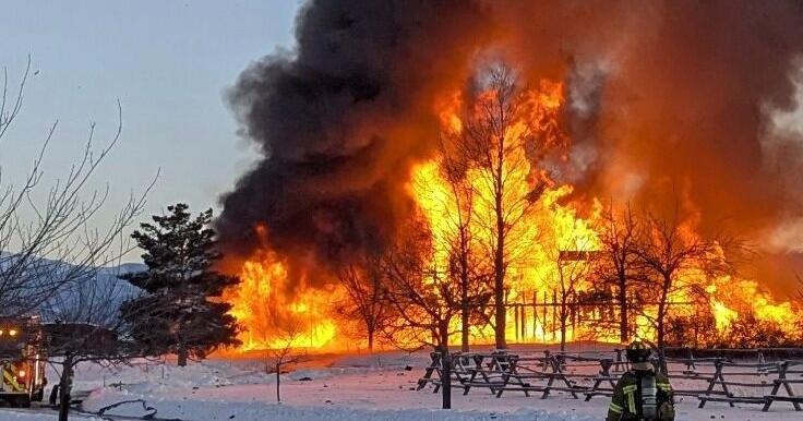 Gallatin Gateway fire destroys home | Bozeman News | montanarightnow.com