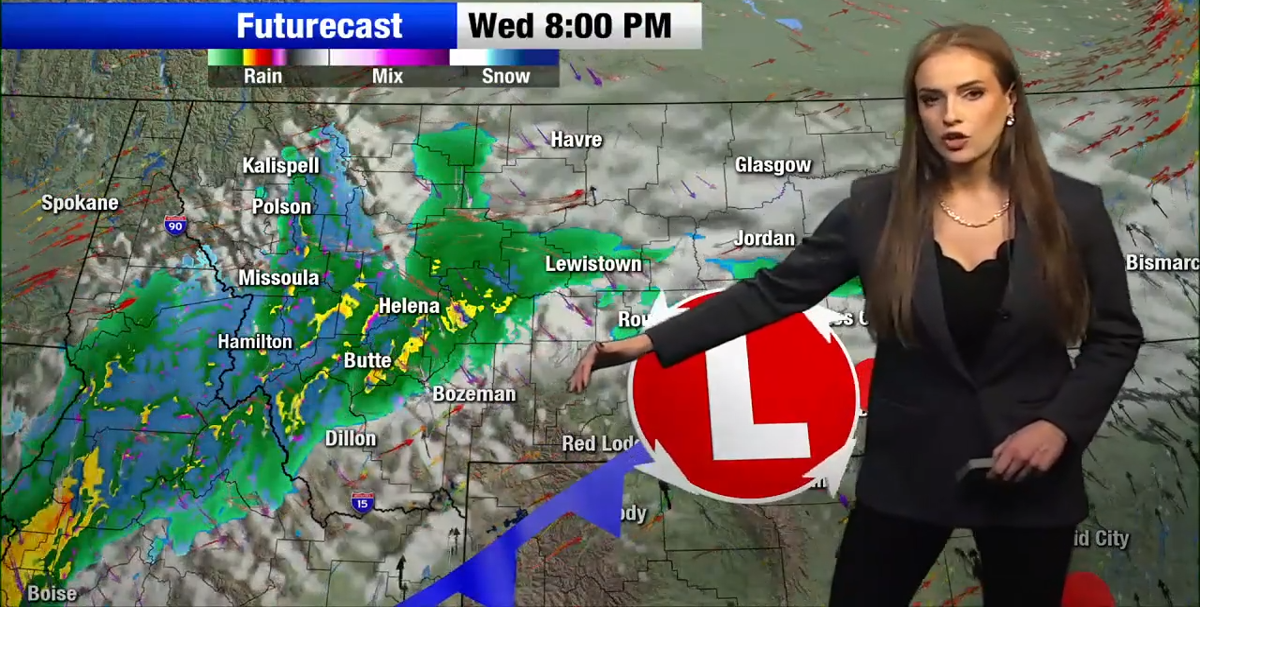 A dry evening before rain and mountain snow potential moves in ...