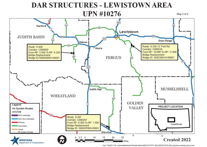 Montana Department of Transportation and DOD team up to revamp 11 ...