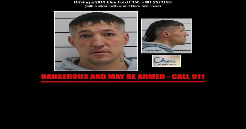 Eric Rogers caught on Rocky Boy reservation, now in custody | Great Falls News | montanarightnow.com