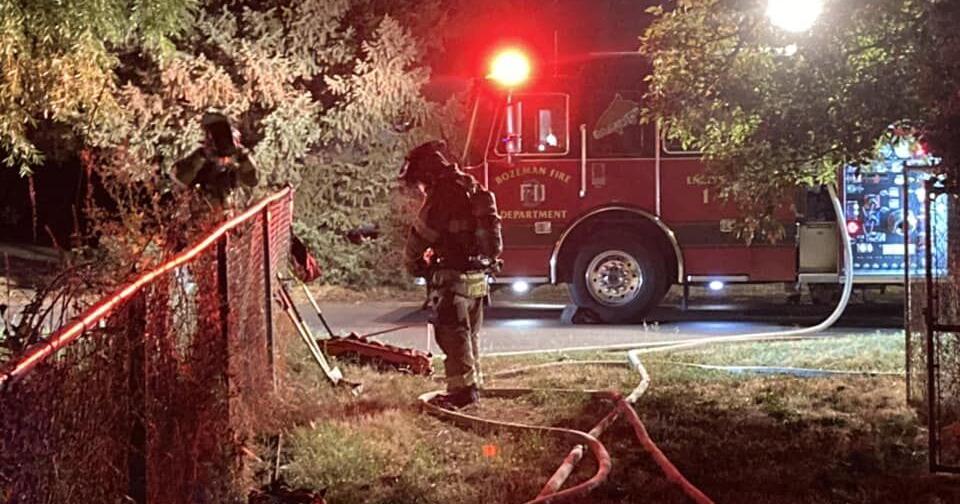 Firefighters respond to early morning house fire in Bozeman | Bozeman ...