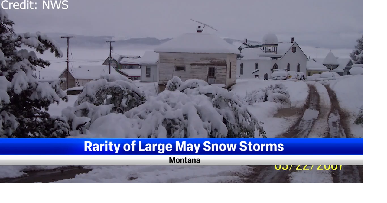 Large May snow storm has not happened since 2007 | Montana News ...
