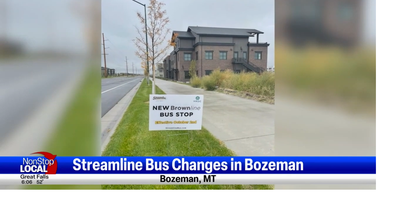 Streamline bus service rolls out new bus stops, schedules | Bozeman ...