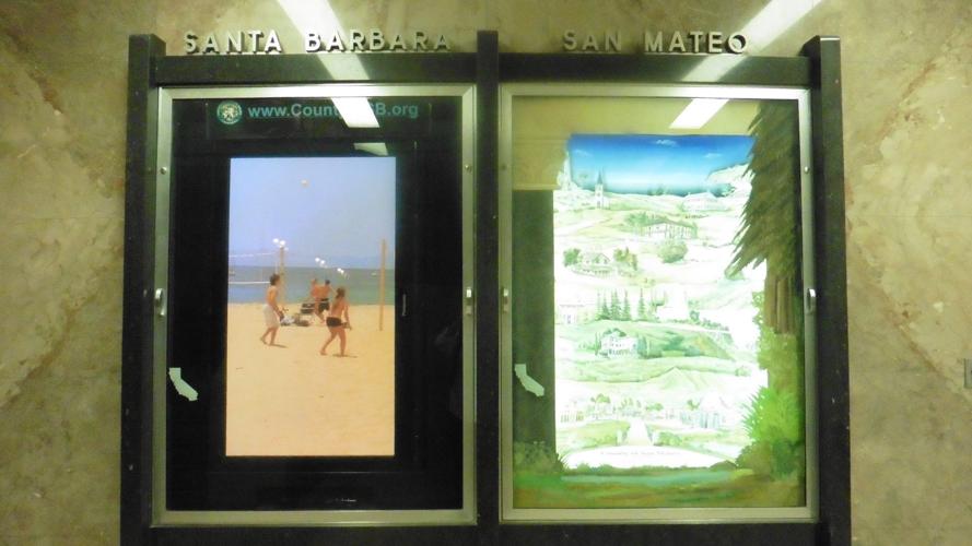 Every California county is represented by dioramas in the basement of ...