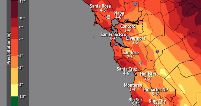 Wet, Windy Christmas Forecast: Flooding & High Winds | News ...