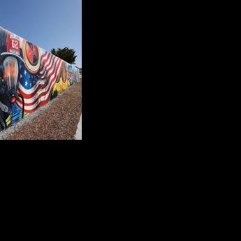 Seaside Fire Station mural. | A&E | montereycountynow.com
