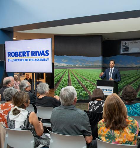 The Salinas Valley shows its support for native son Robert Rivas—now ...