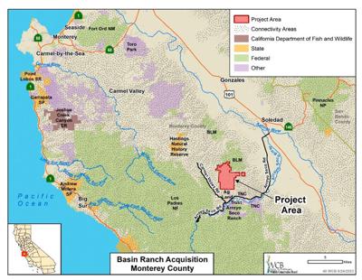 Big Sur Land Trust acquires the 5,105-acre Basin Ranch. | News ...