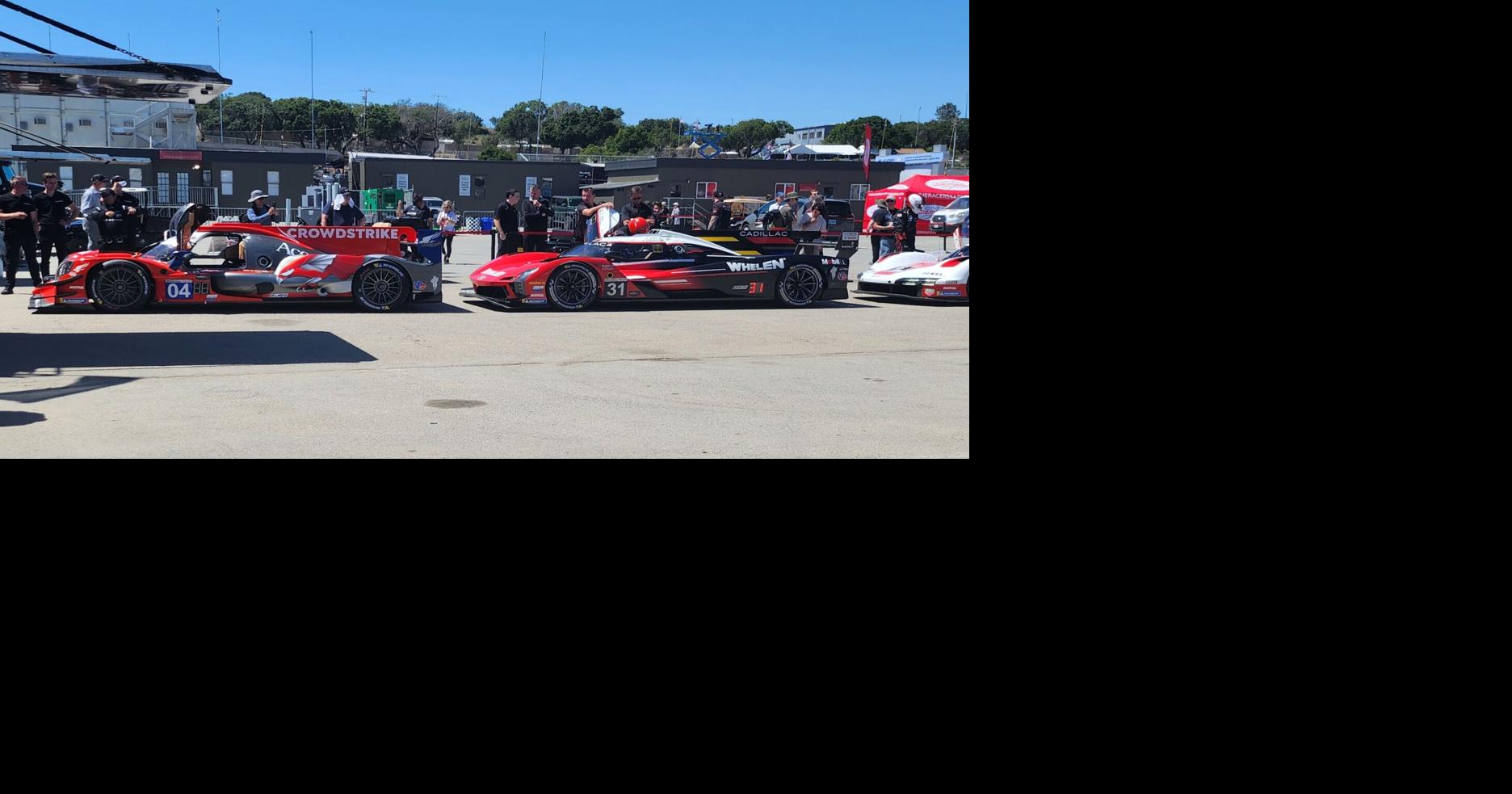 Campbell takes overall pole in a day for first-timers at Laguna Seca ...