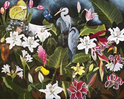 Artist Marilee Childs evokes the profound spirit of nature through her ...