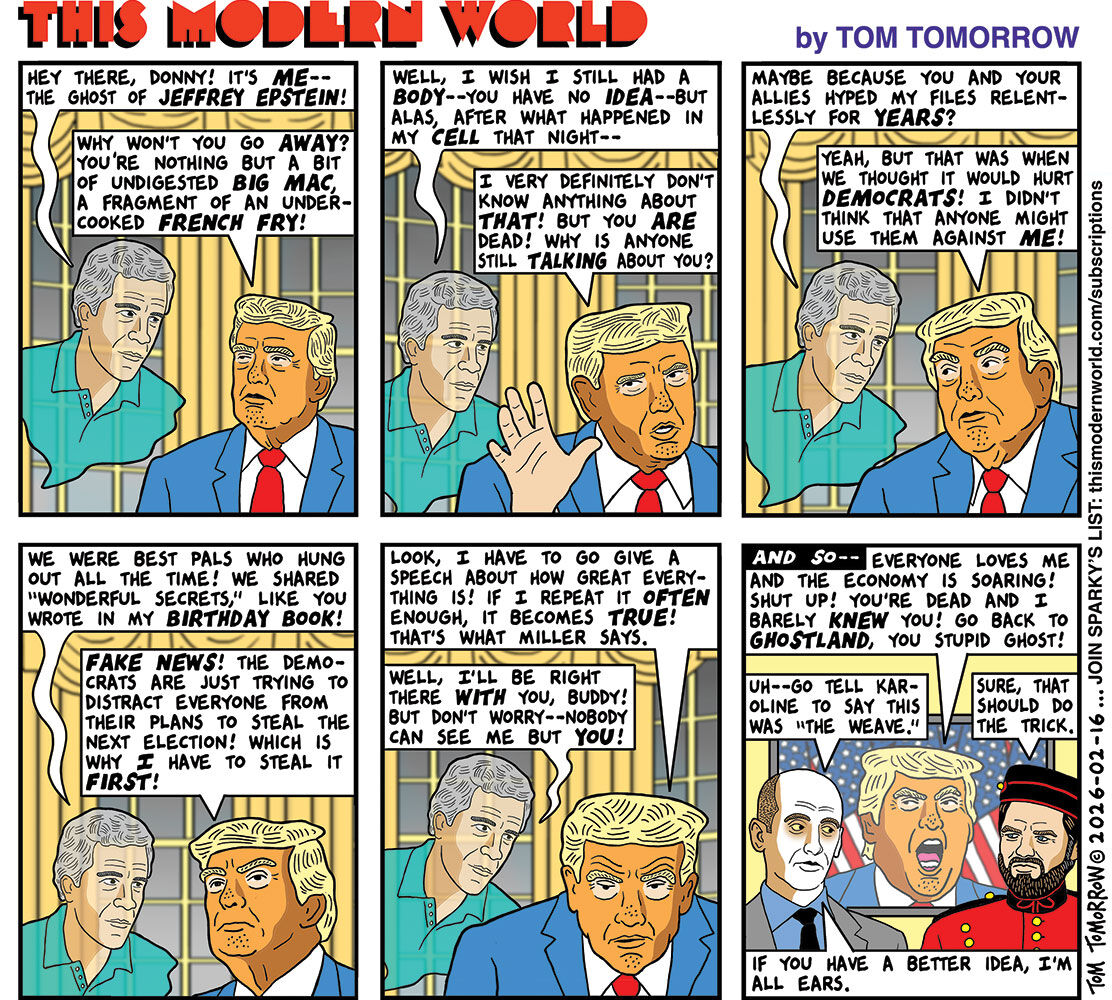 This Modern World 02.19.26 | Tom Tomorrow | montereycountynow.com