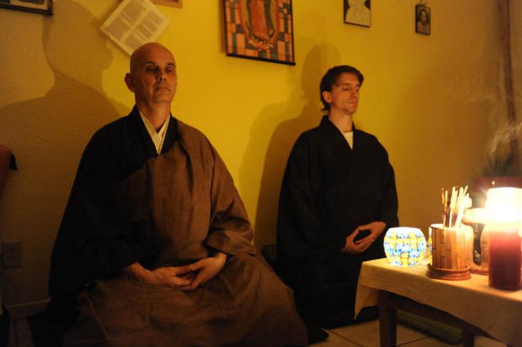 With a new meditation center, Buddhist priest Rick Slone helps Dorothy ...