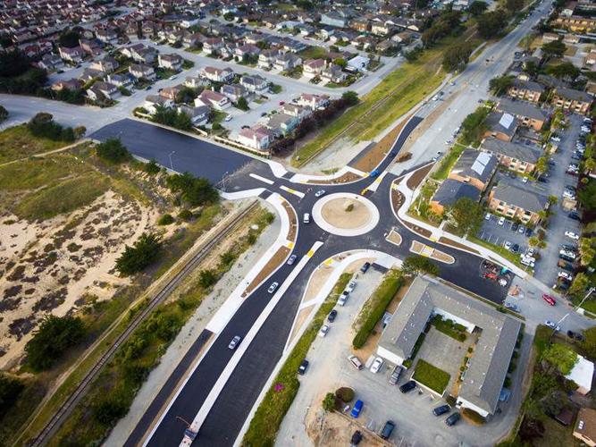 In advance of Earth Day, Marina unveils latest roundabout. | News ...