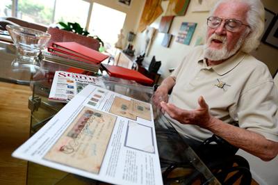 George Krieger started one of the best stamp collections in the world ...