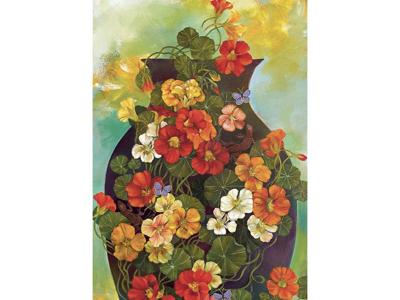 Deborah Russell's Vibrant Exhibit at Venture Gallery | Arts & Culture ...