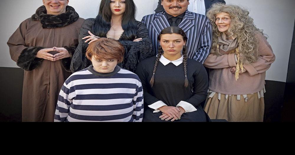 They say that all happy families are alike, and the Addams family is ...